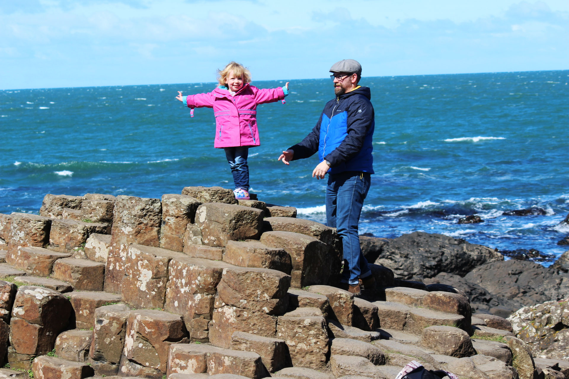 Walking with Giants at the Giants Causeway