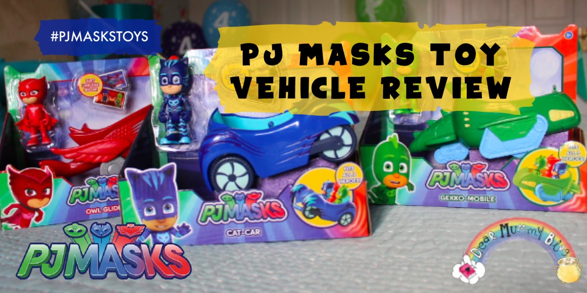 PJ Masks Toy Vehicles Review