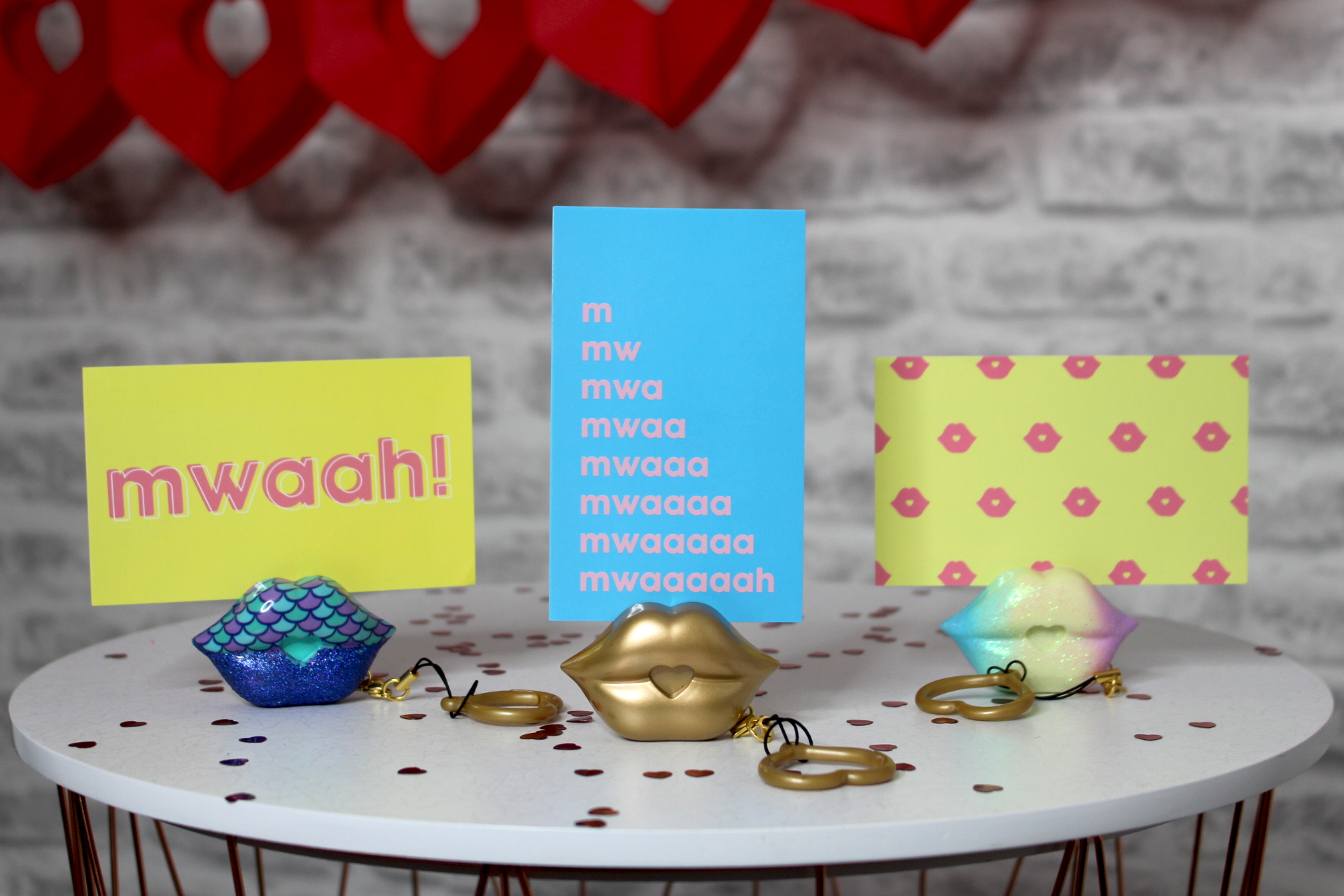 S.W.A.K. (Sealed with a Kiss) Kissable Keychains Review