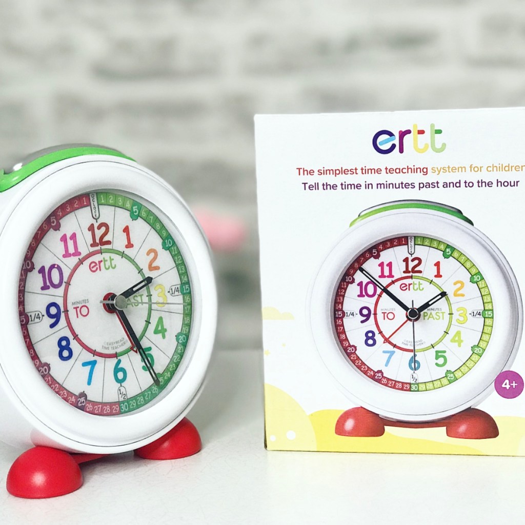 Learning to tell the time with Easy Read Time Teacher Clocks
