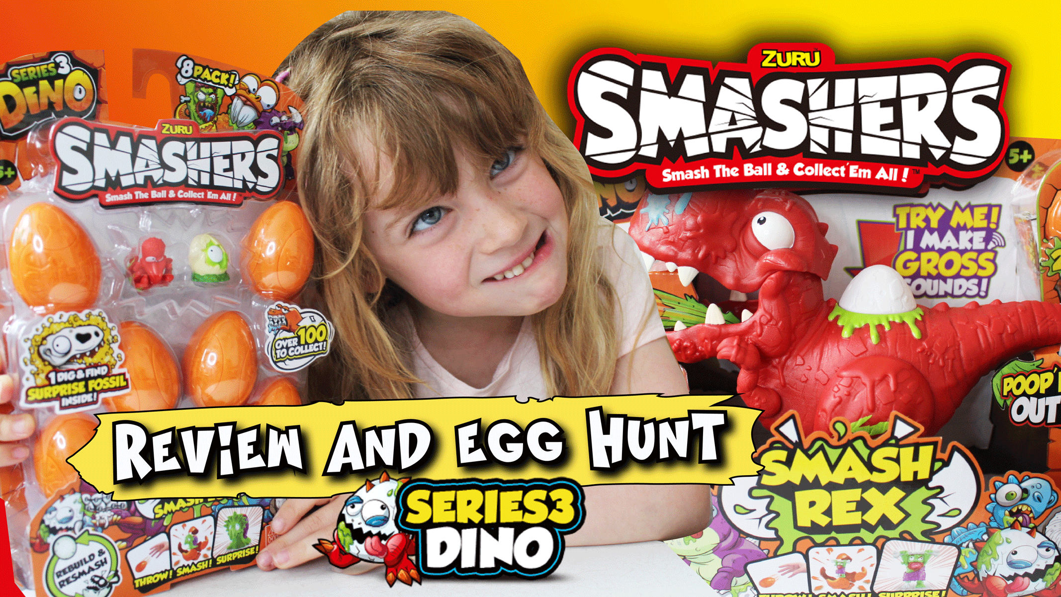 Smashers Series 3 Dinosaur & Dino Eggs Review