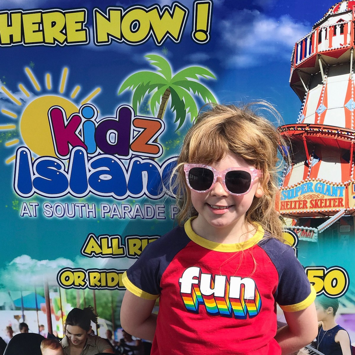 Escaping to Kidz Island on Southsea Pier, Portsmouth