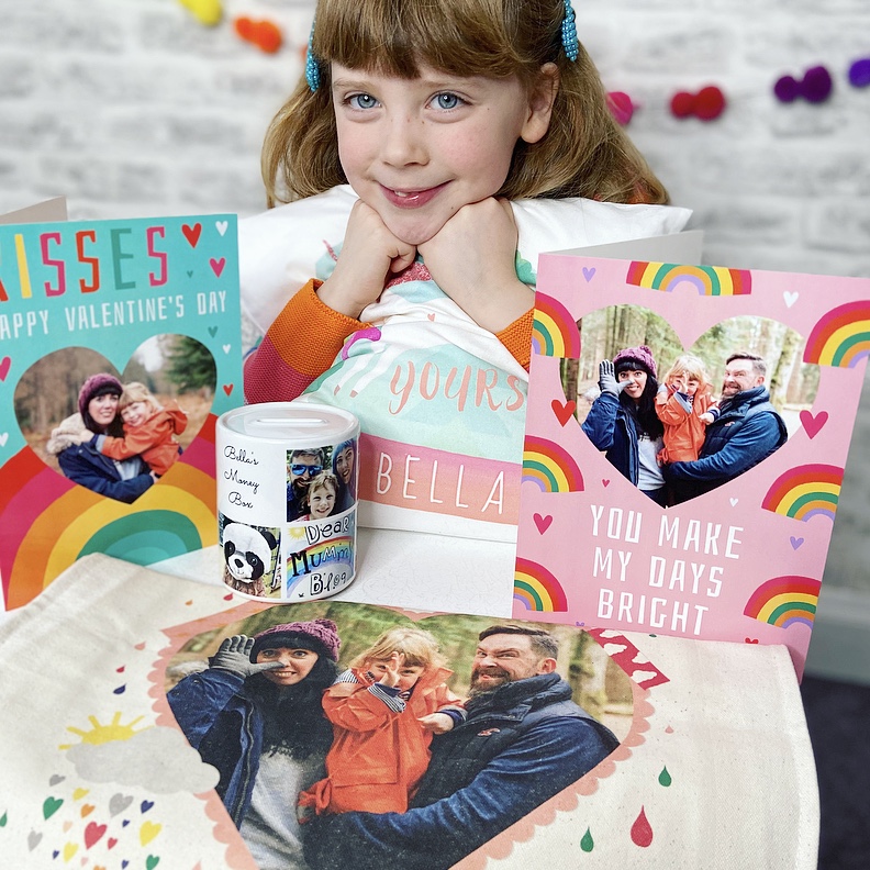 Funky Pigeon Personalised Gifts – Rainbows and Love!