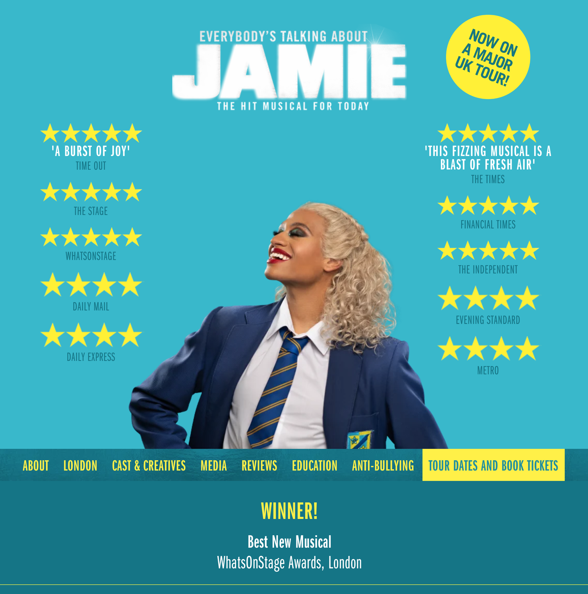 Everybody’s Talking About Jamie (UK Tour) Review